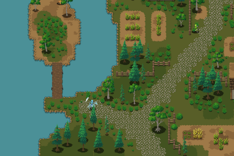 Village - Top Down Pixel Art Tileset by sanctumpixel