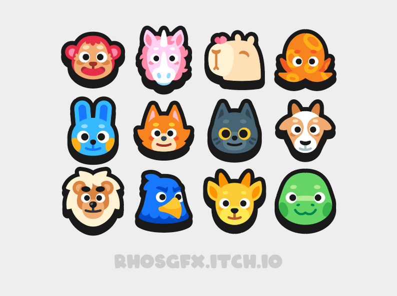 Vector Animals Pack by RhosGFX