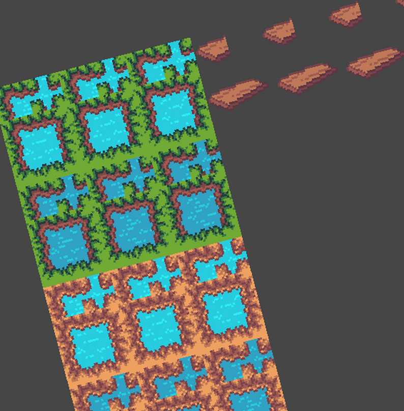 RPG asset tileset - Green Village Valley by FKDemetri