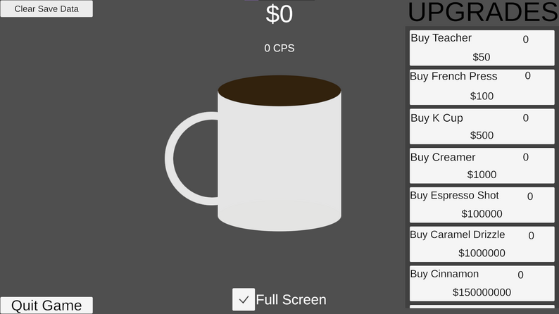 Coffee Clicker by MrPants98