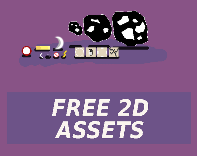 Free 2D Assets by cmesias