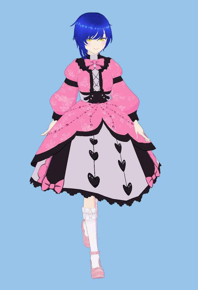 VRoid Idol Dress by Kitekki