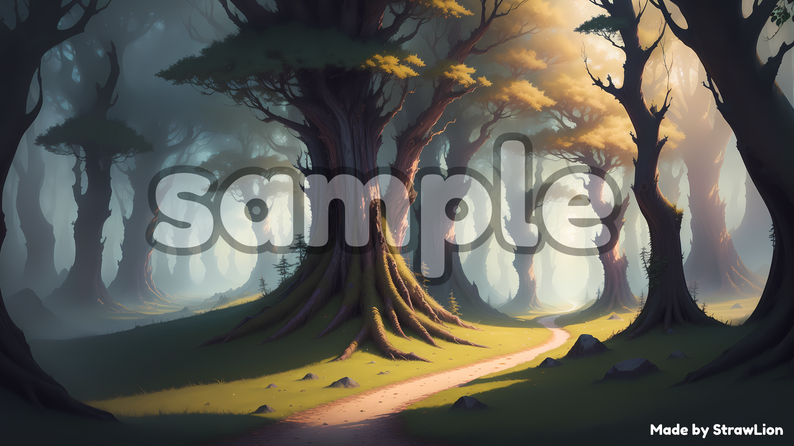 Magic Fantasy Backgrounds 2d Art Pack by Straw Lion