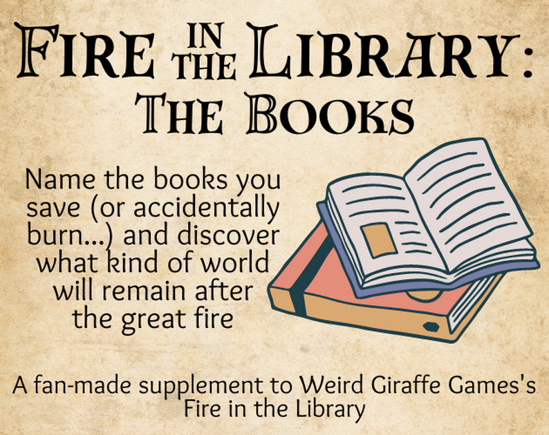 Fire in the Library: The Books by Beth and Angel Make Games