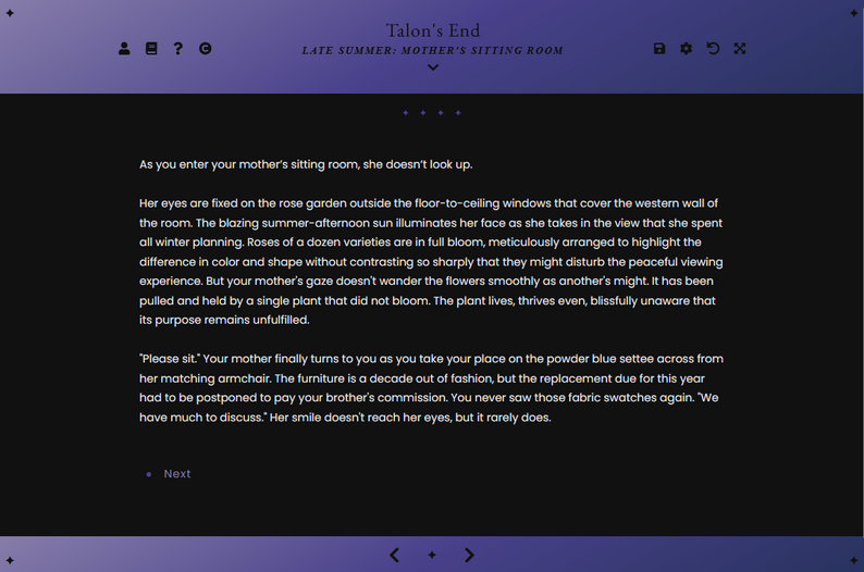 Talon's End by Dani Calix