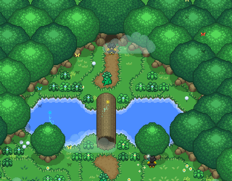 Retro Forest 16x16 Tileset [Kingdom Explorer] by ELV Games