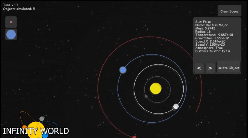 Planet Simulator by kaiewski
