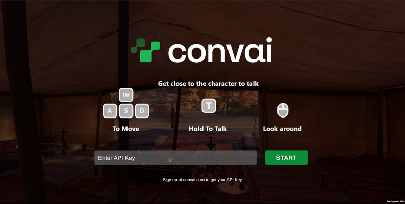 Convai WebGL Demo by Convai Technologies, Inc. Convai WebGL Demo by Convai Technologies, Inc.