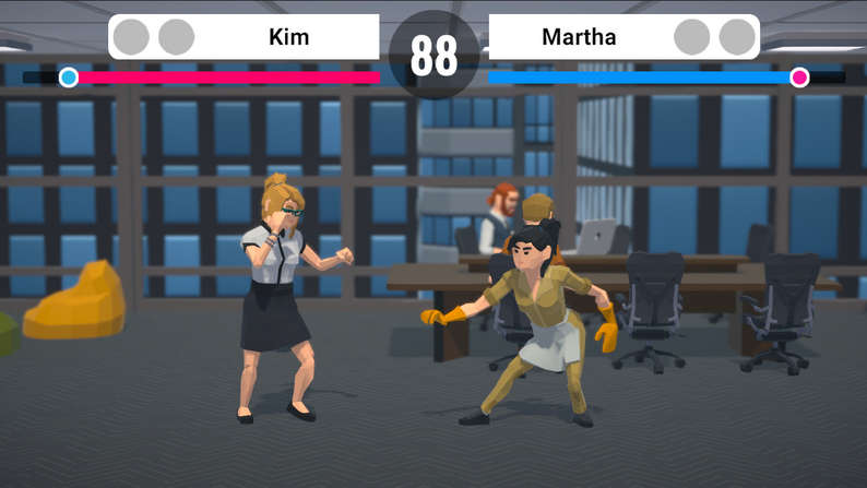 Office punch out by MAGES Institute, justusleow