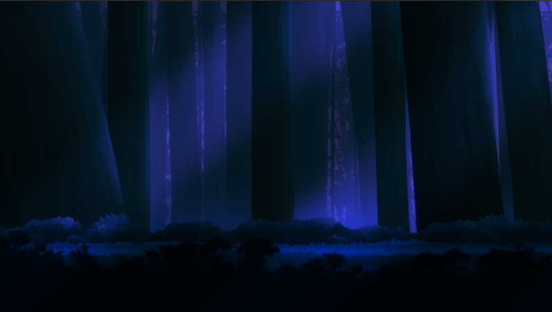 2d Dark Forest by AlaaE