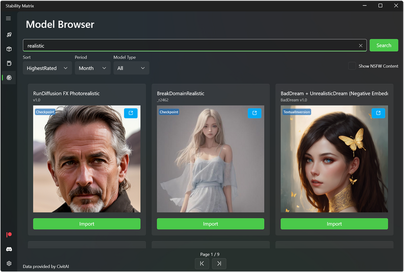 Stability Matrix - One click portable install manager for Stable ...