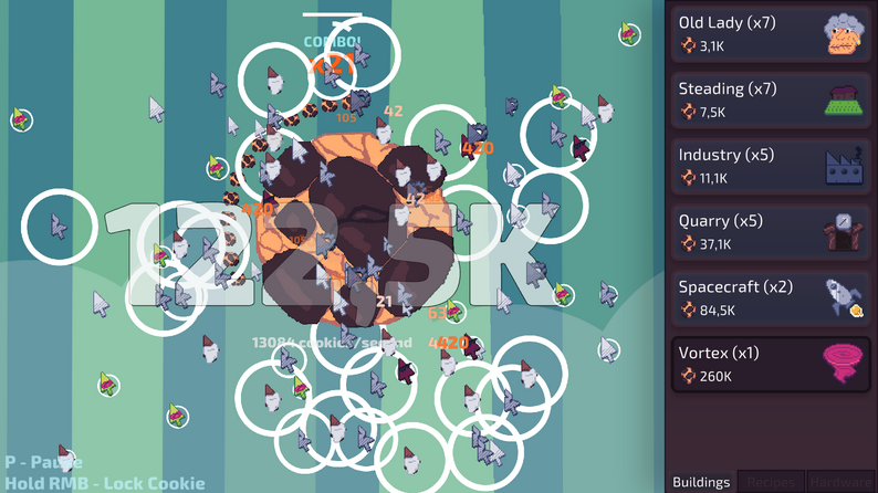 Clicky Cursors by F4B1, nanumerino, Santum