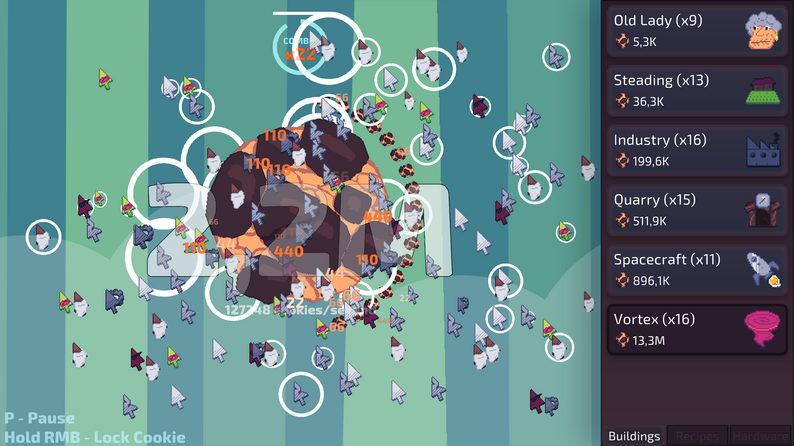 Clicky Cursors by F4B1, nanumerino, Santum