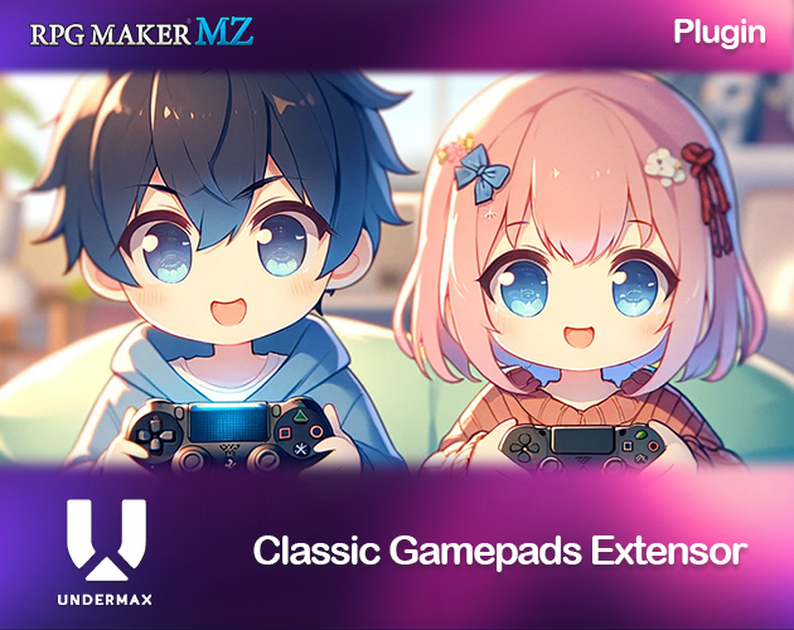 Rpg Maker MZ Plugin: Classic Gamepads Extensor by Undermax