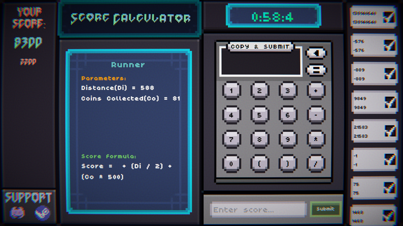 Score Calculator Simulator by Fkjaha