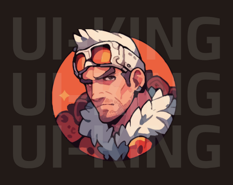 Cute Vector Character Faces Assets UI by UI-KING