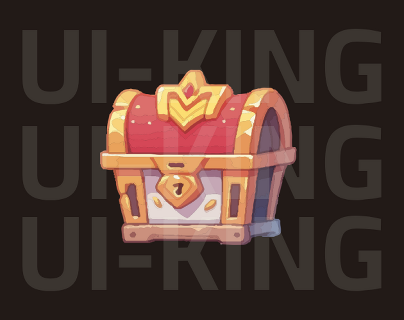 Cute Vector Treasure Chests Assets UI by UI-KING