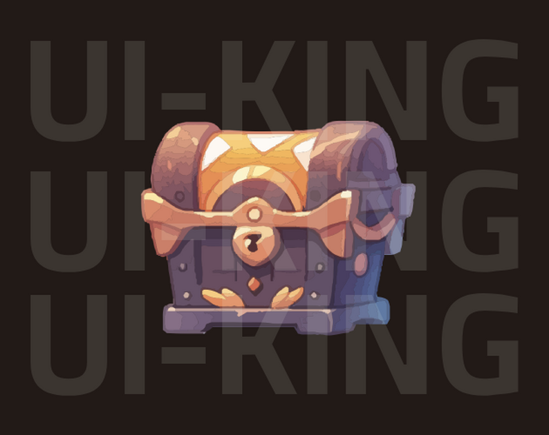Cute Vector Treasure Chests Assets UI by UI-KING