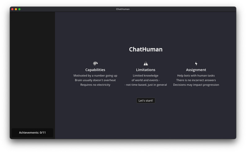 ChatHuman by MraveniskoDev