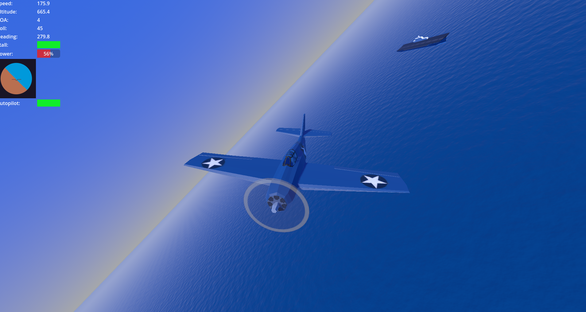 Plane Physics Experiment by inlbe