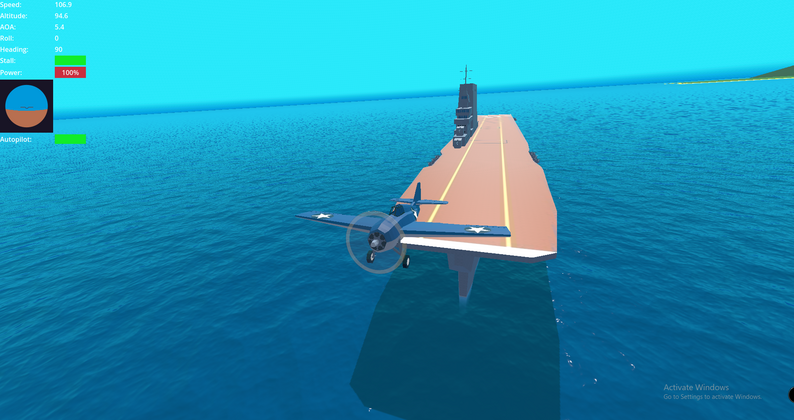 Plane Physics Experiment by inlbe