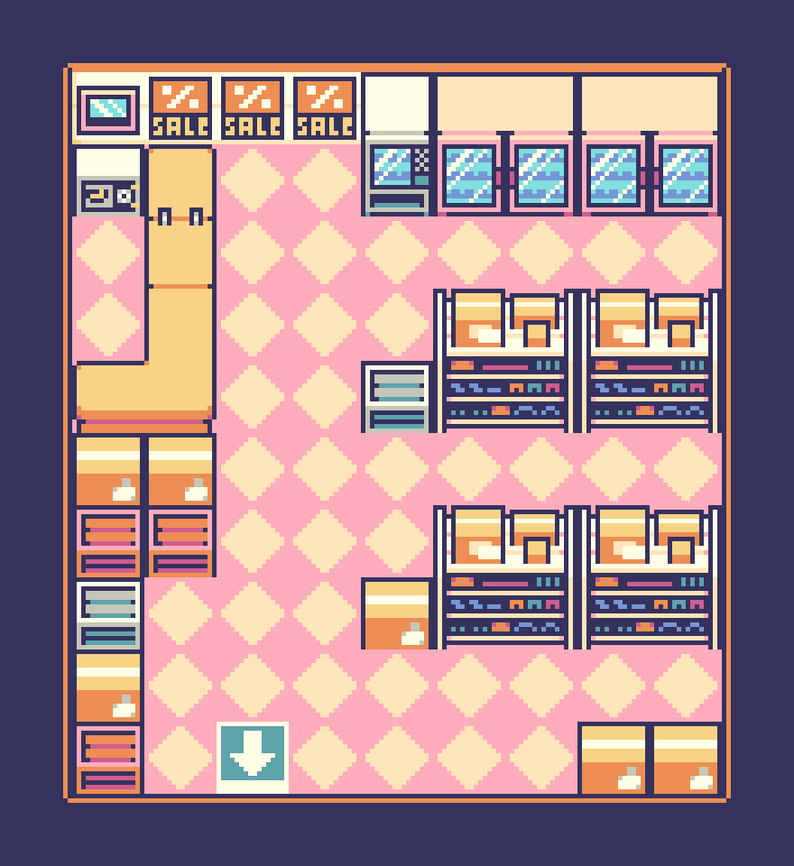 Pocket RPG Indoors by Vryell