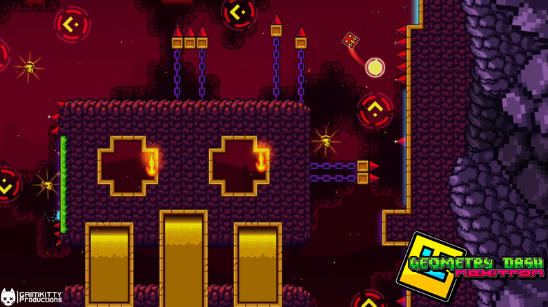 Geometry Dash: Nexitron by GRIMKITTY Productions