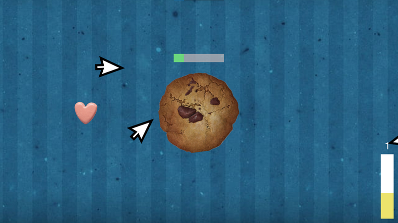 Cookie Clicker But You Are The Cookie By Donutask