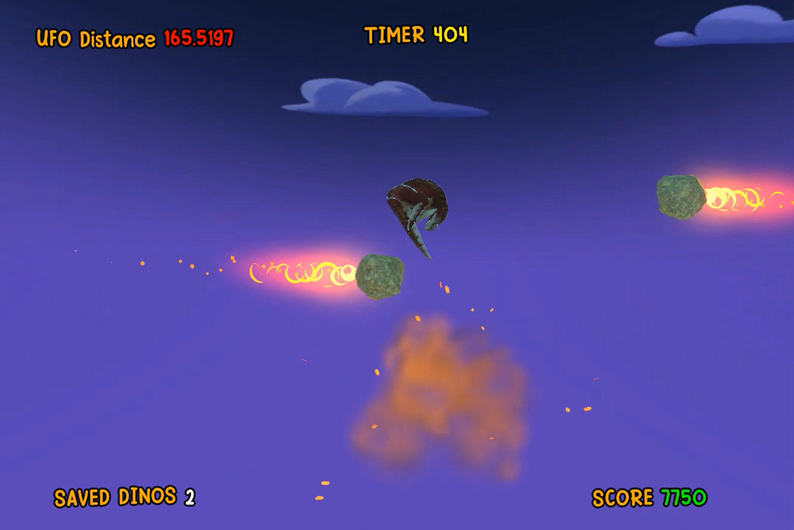 Dino Comet Crunch! by David Mills