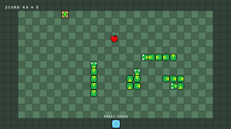Snake Game Apple Pov by Uxelf