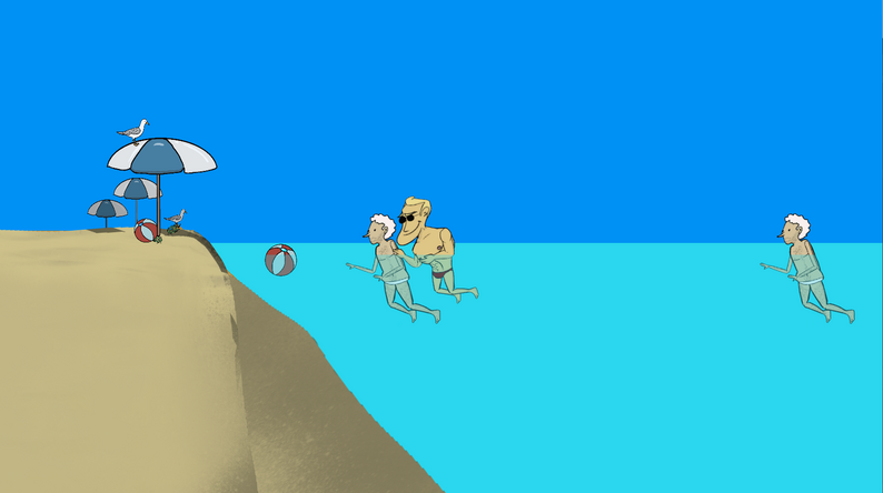 Don't Trust the Lifeguard by Bonko Games, Philosofetus