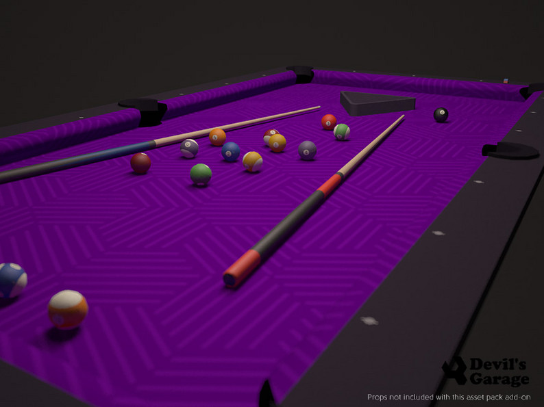 Pool Billiards Asset Pack - Add-ons - Tables - Devils Work.shop by ...