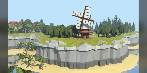 Low Poly Cliff Pack by Broken Vector