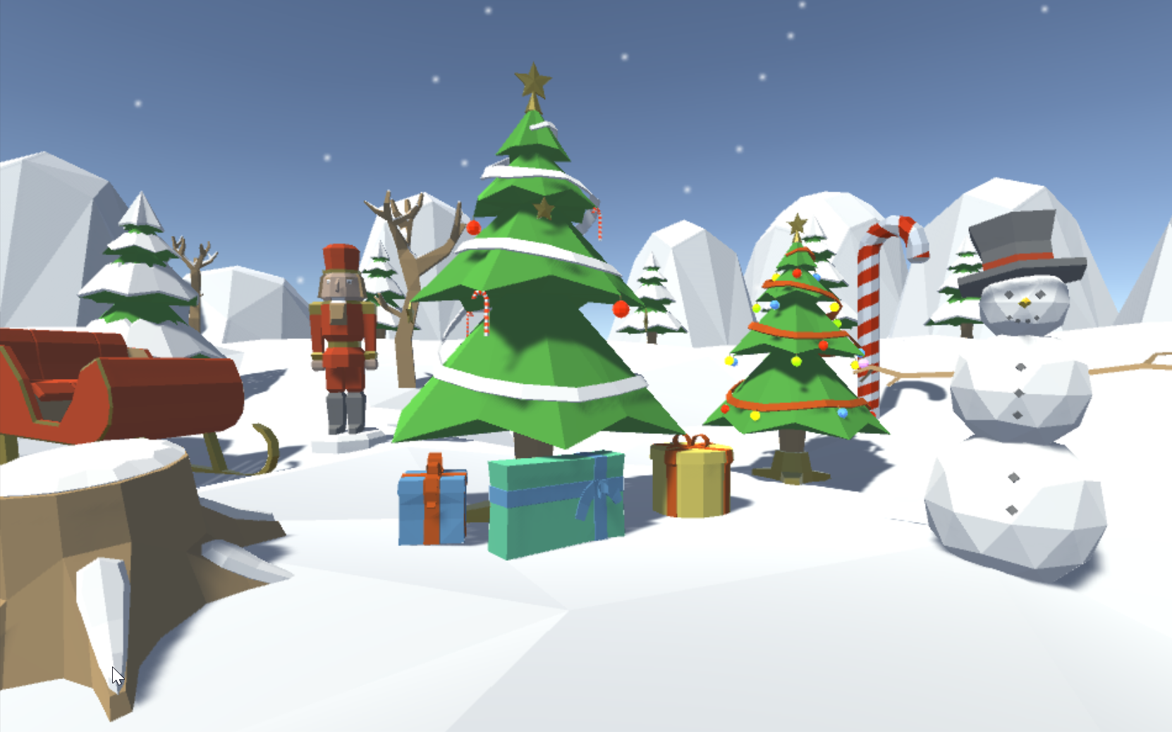 Low Poly Winter Pack by Broken Vector