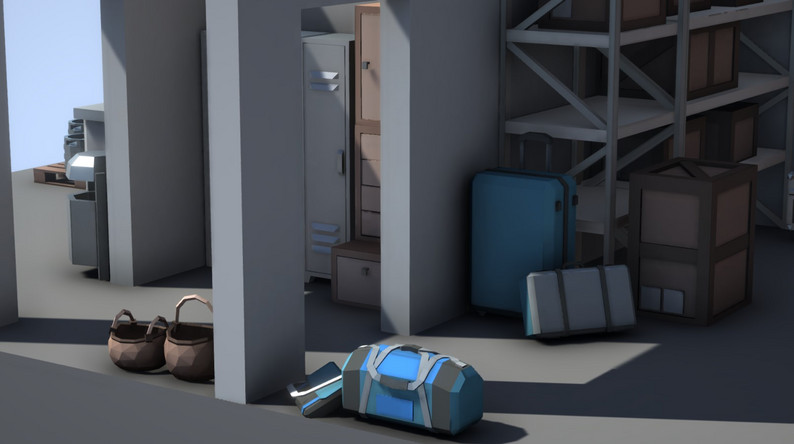 Low Poly Storage Pack by Broken Vector