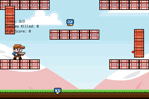 Pong Platform Shooter by chongdashu