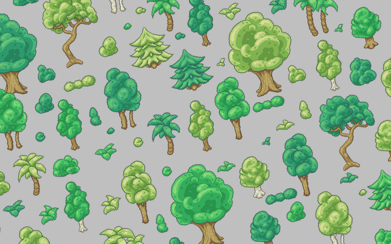 The Fantasy Tileset - 16x16 pixel art asset pack by Ventilatore