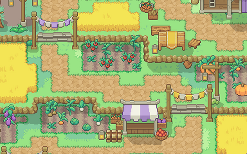The Fantasy Tileset - 16x16 pixel art asset pack by Ventilatore