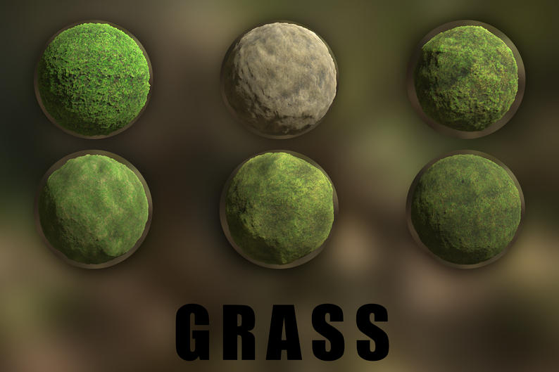 Realistic Terrain Textures - 36 Pack by JackaPacka