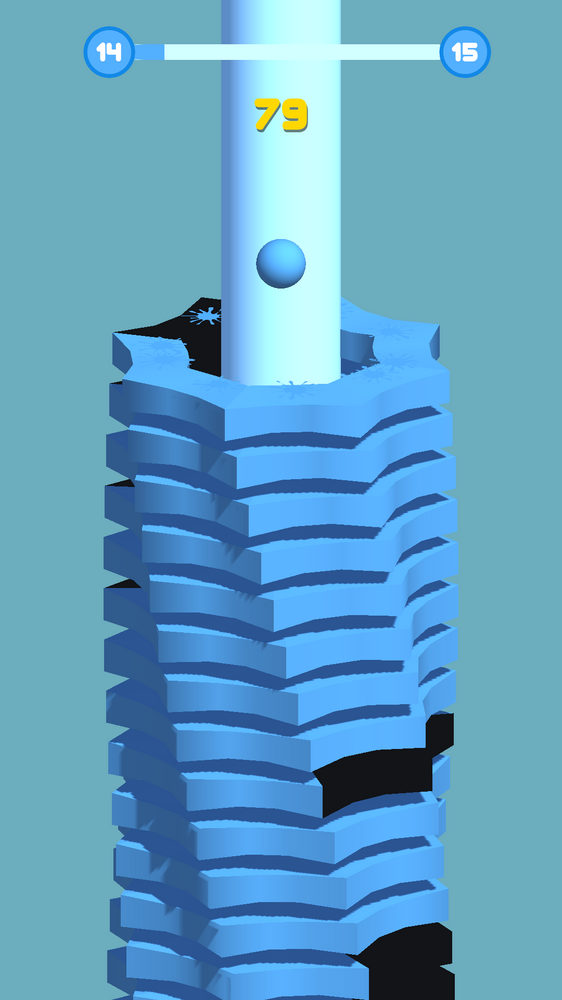 Stack Ball - 3D Game Kit Source Code by brahimabdelmoumene