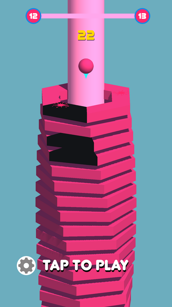 Stack Ball - 3D Game Kit Source Code by brahimabdelmoumene