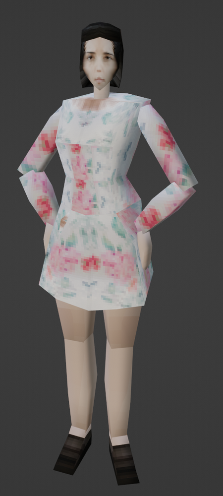 PSX Style Female Character Pack by MCSTEEG