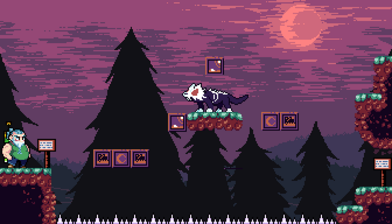 Dark Forest Platform Pack by Atari Boy