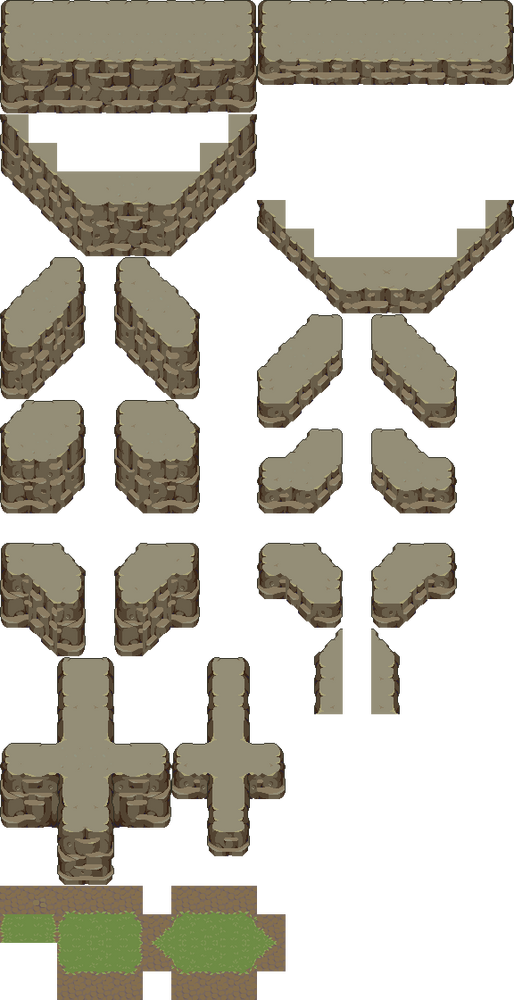 Free Pixelart Topdown Tileset by bluexel