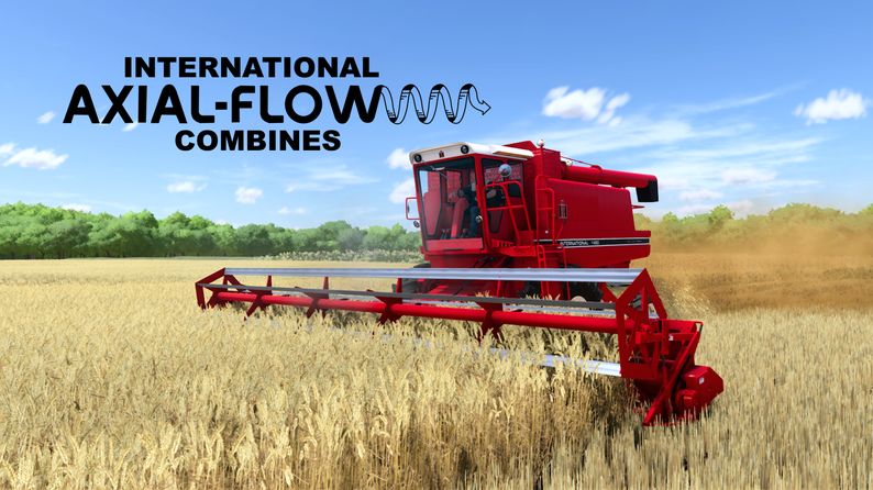 International 14 Series Axial Flow Combines by JCLsFarmEquipment