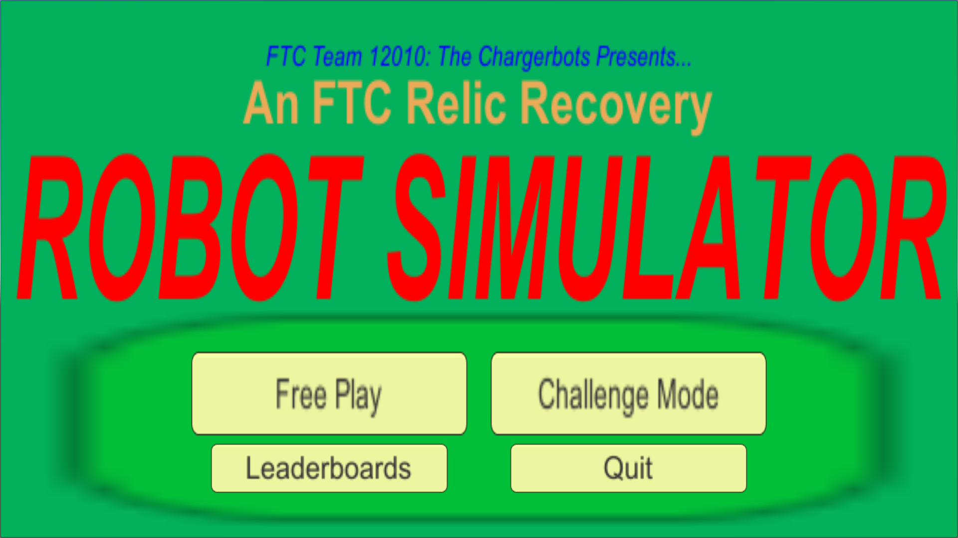 FTC Team 12010 Relic Recovery Simulation by minerharryFTC12010