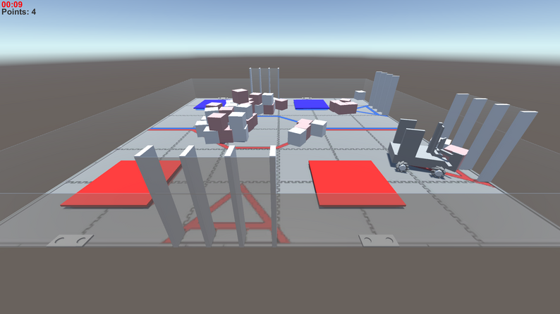 FTC Team 12010 Relic Recovery Simulation by minerharryFTC12010