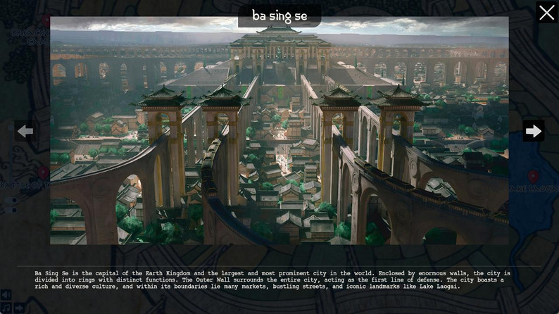 Interactive Map | Avatar The Last Airbender by iYiyo