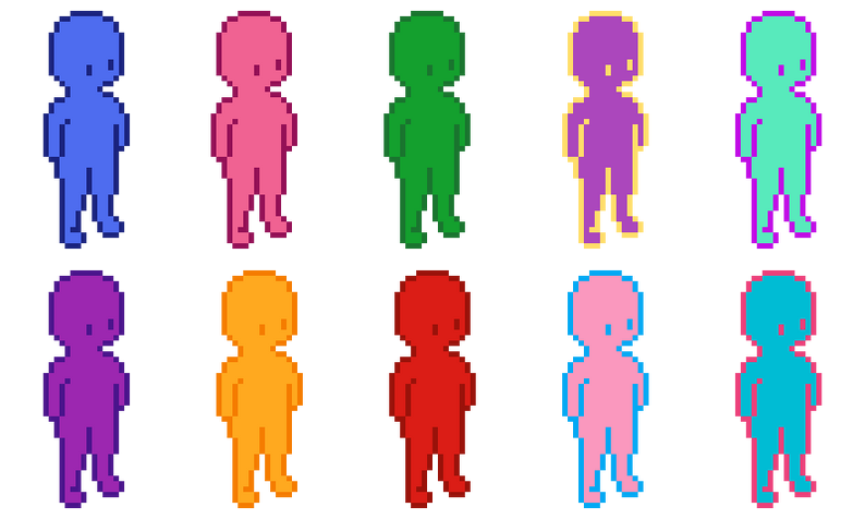 8 Direction Walk Cycle by Ordinary Bumblebee