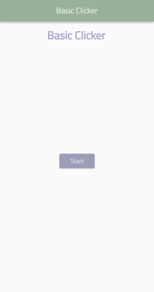 A Basic Clicker Game by Hasty Games